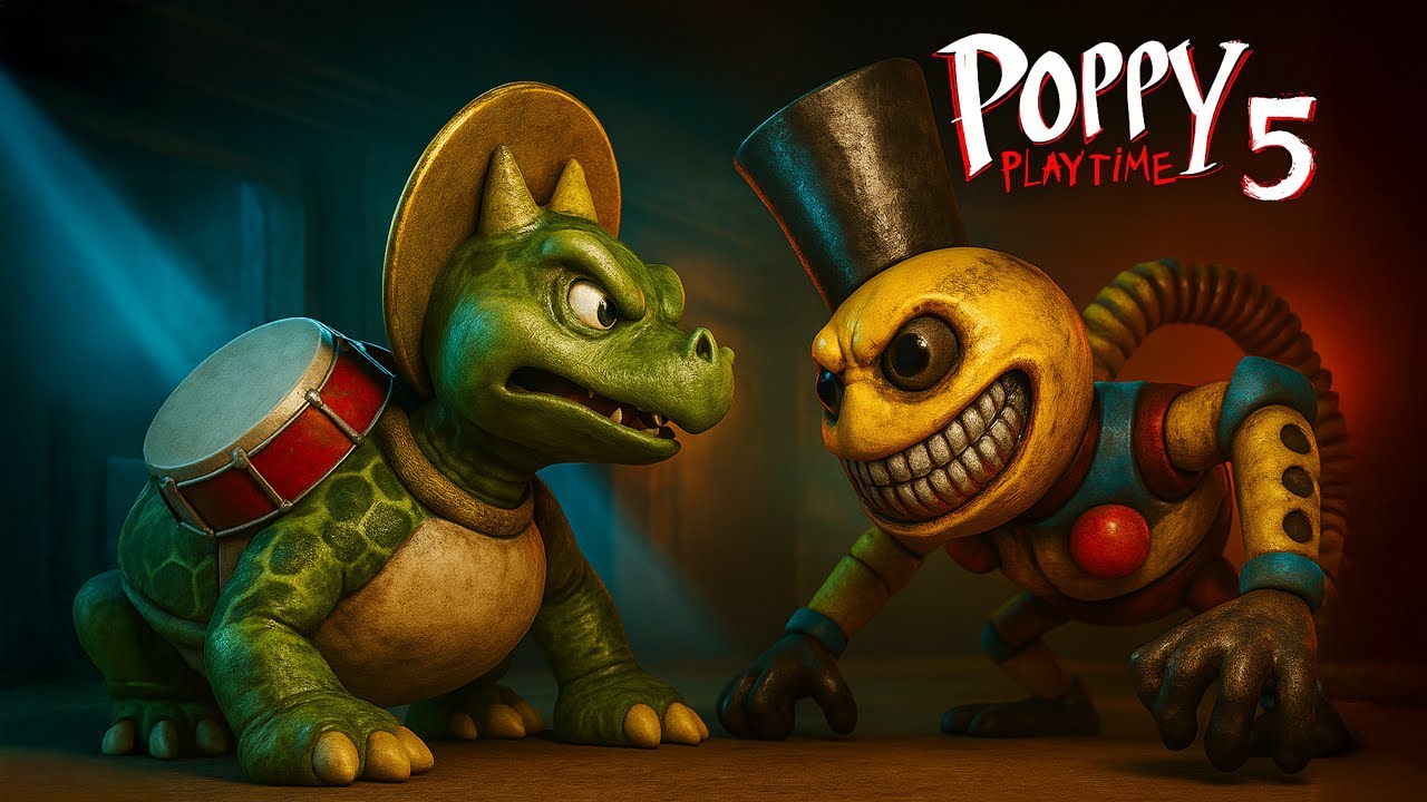 DRUMCERATOPS vs LEMON SQUAD's TORCHBOY - Poppy Playtime: Chapter 5 ...