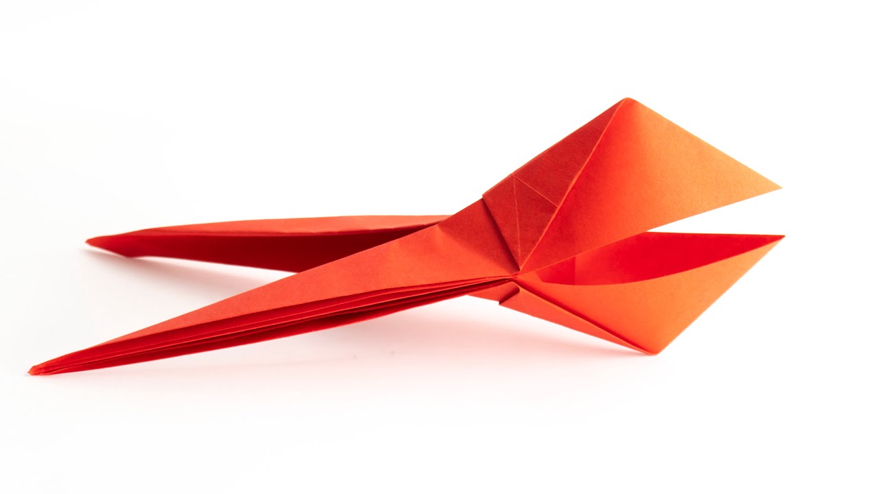 How to make a paper green pliers - Origami Pincers - Toy Origami ...