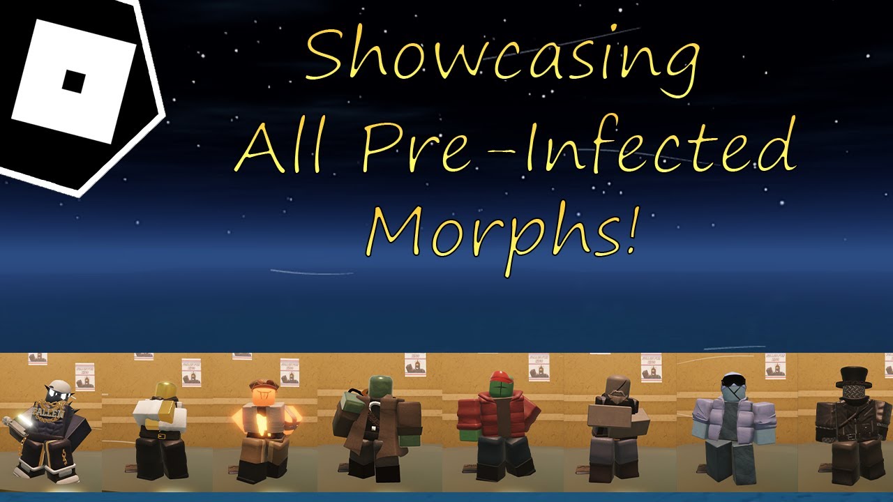 "Showcasing All Pre-Infected Morphs" In "Original TDS RP" - Roblox ...