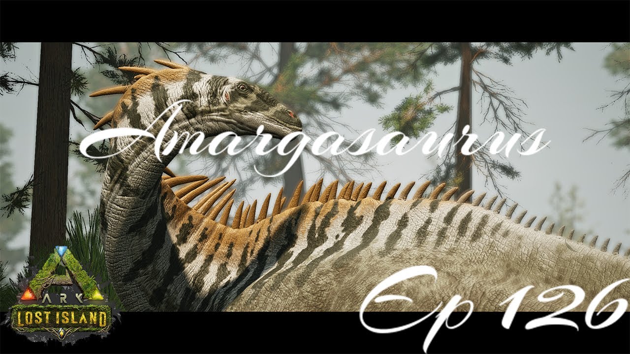Amargasaurus et LvL Max Ep126 Ark Survival Evolved - YouTube