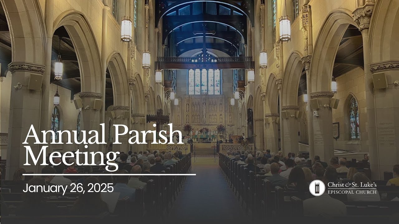 January 26, 2025 - Annual Parish Meeting - YouTube