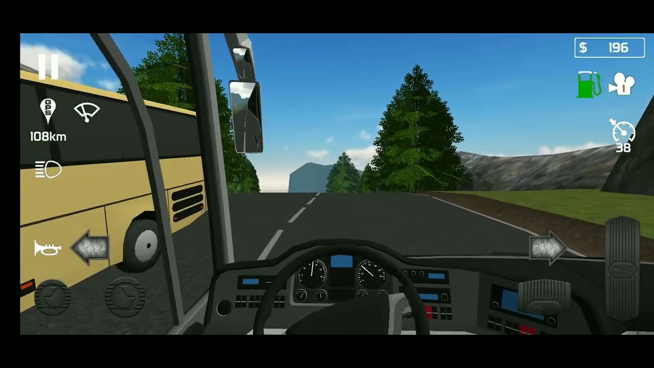 public bus simulator game !! android games #youtube - YouTube