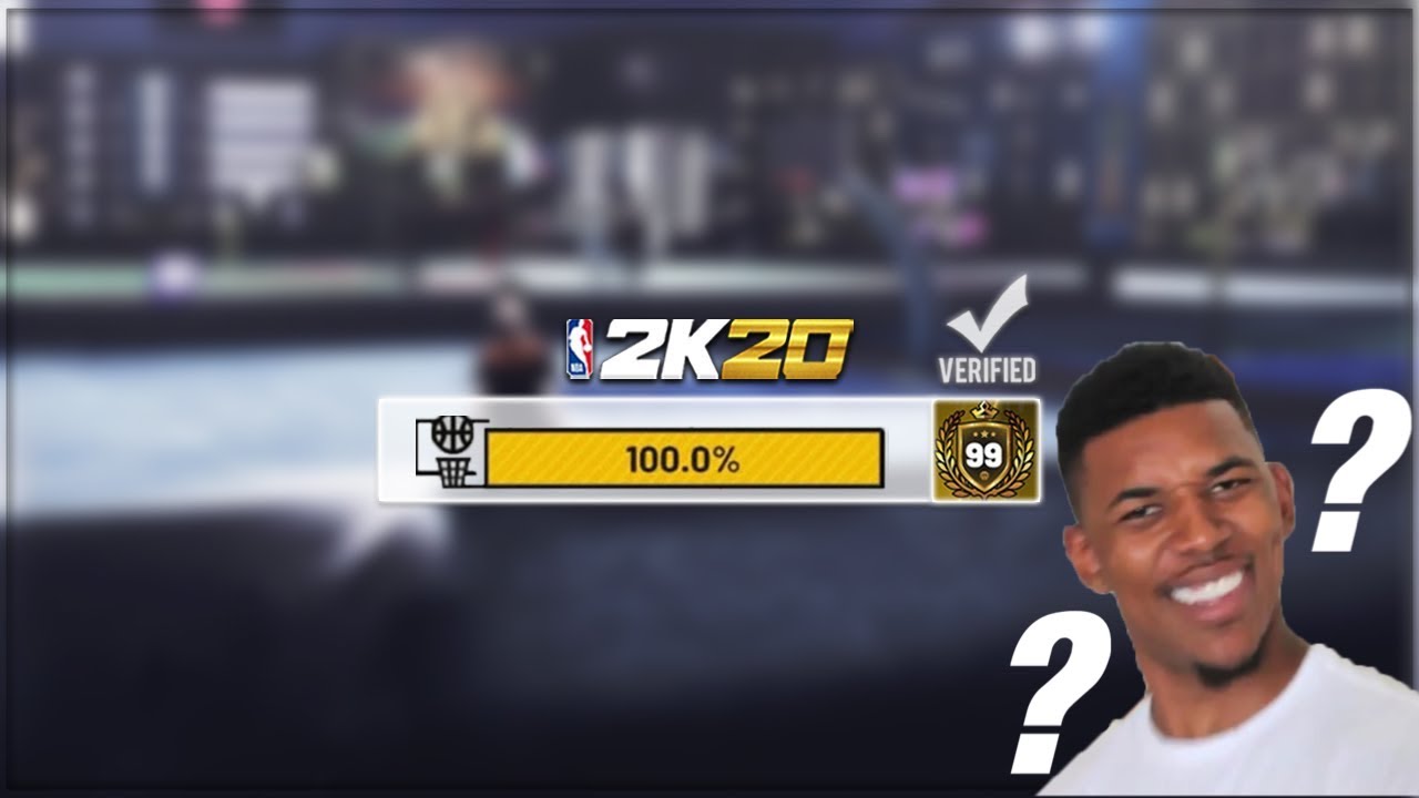 NBA 2K20 MyPark- 99 OVERALL CENTER! - YouTube