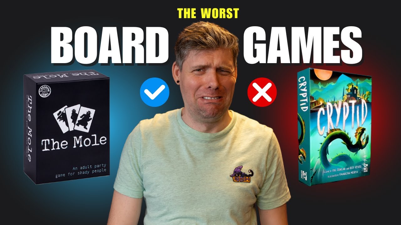 The Worst Board Games We’ve Ever Played – Still Bad? - YouTube
