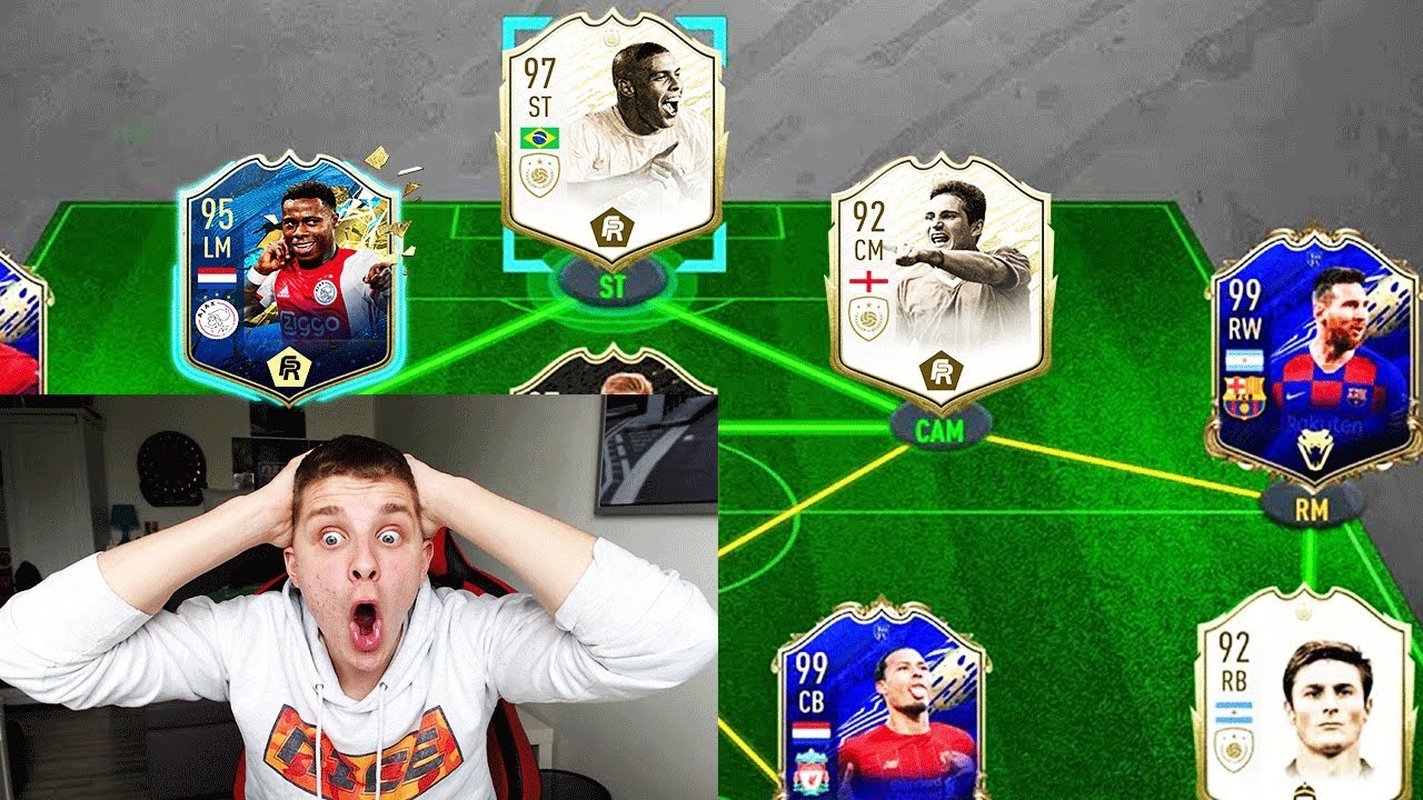 RONALDO R9 PRIME ICON + 2x SOMMERHITZE in 195 Rated Fut Draft Challenge ...