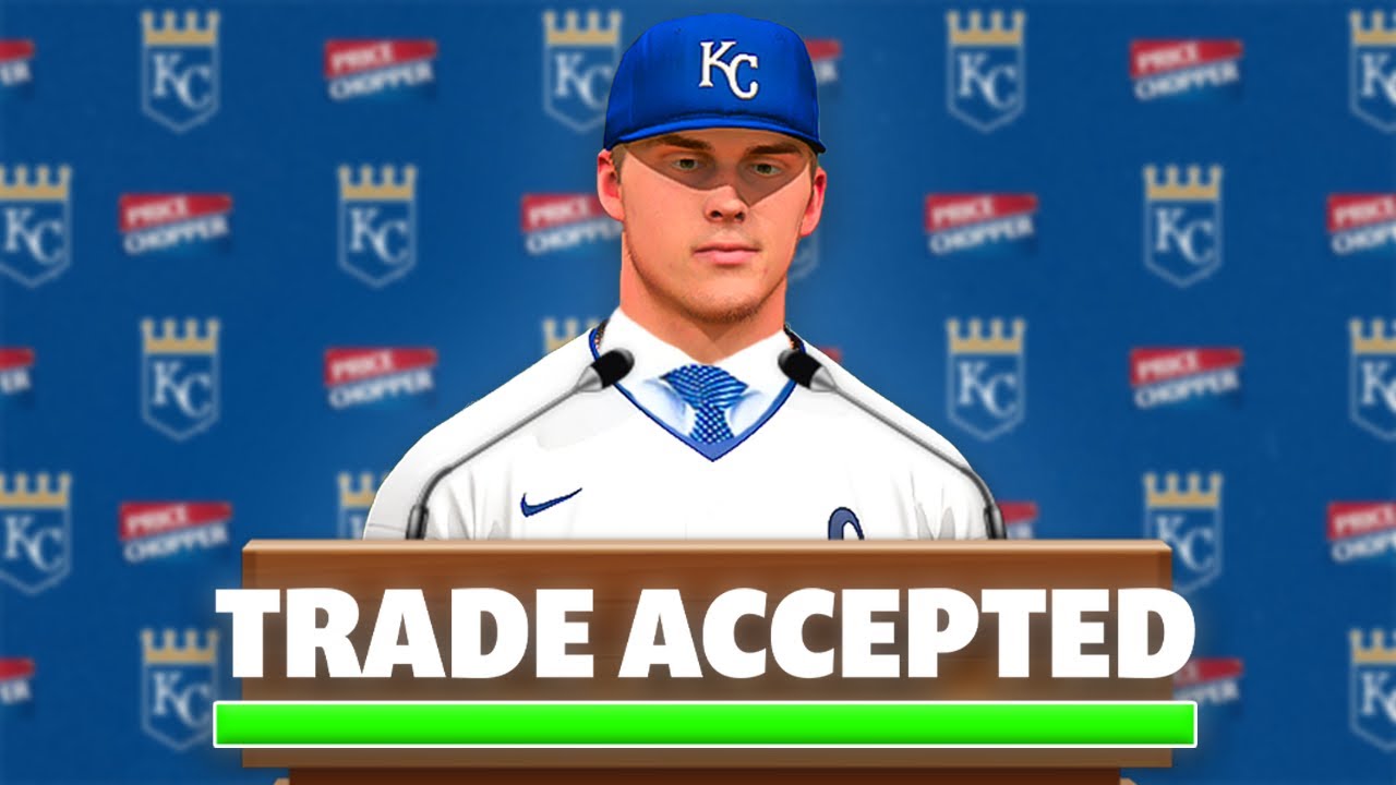 I made a HUGE TRADE at the MLB Trade Deadline in MLB The Show 24 Royals ...