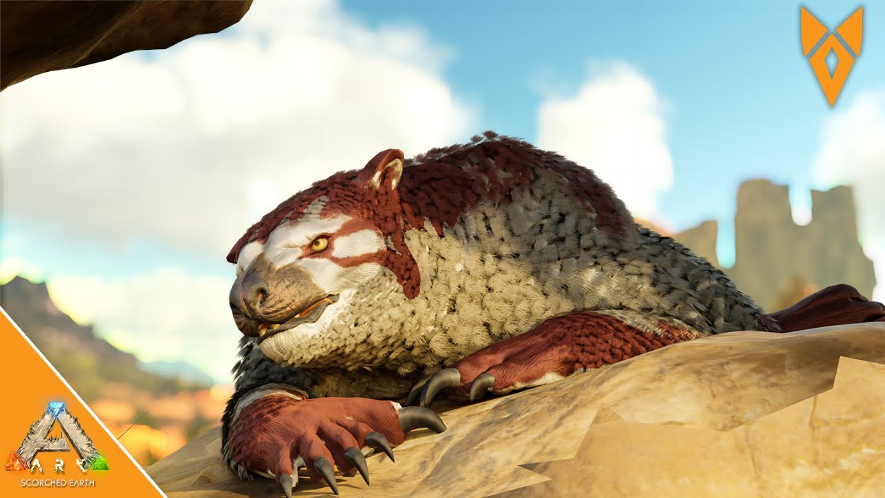 Taming A High Level Thylacoleo For Caving!! - Ark: The Ultimate ...