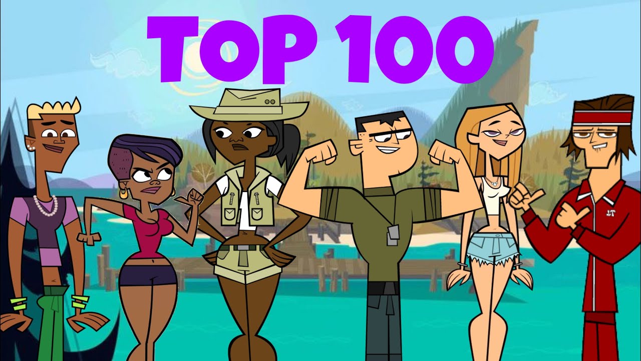 My TOP 100 TOTAL DRAMA contestants!! - YouTube