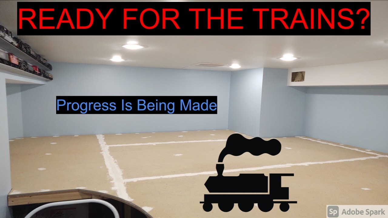 Train Layout Update #3: Table Work - YouTube