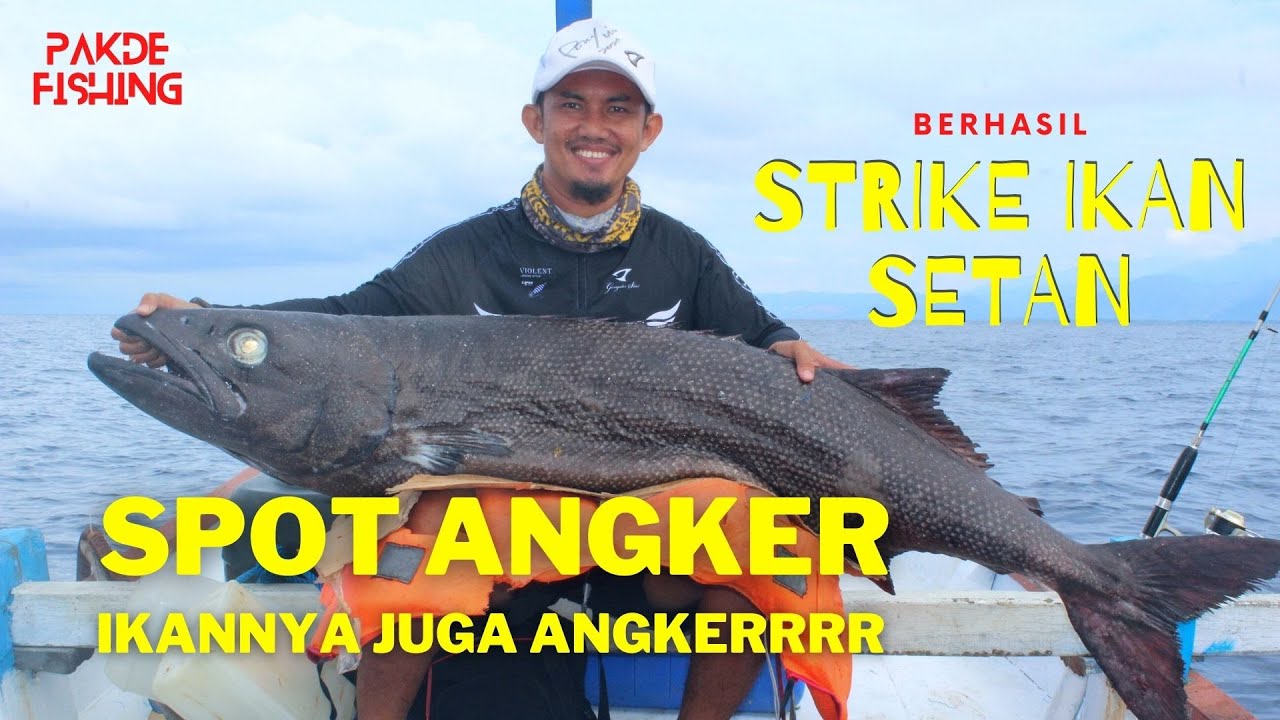 Spot Mancing di Sini bikin Merinding, Strike Ikan Setan - YouTube