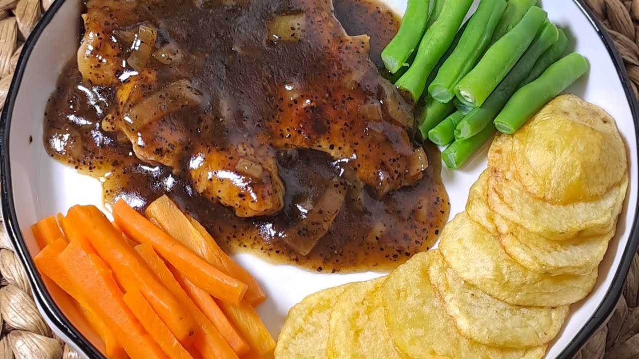 Resep Chiken Steak enak Lezat dan simple - YouTube