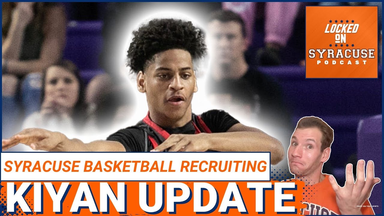 Syracuse Basketball 2025 Recruiting Target Kiyan Anthony UPDATE ...