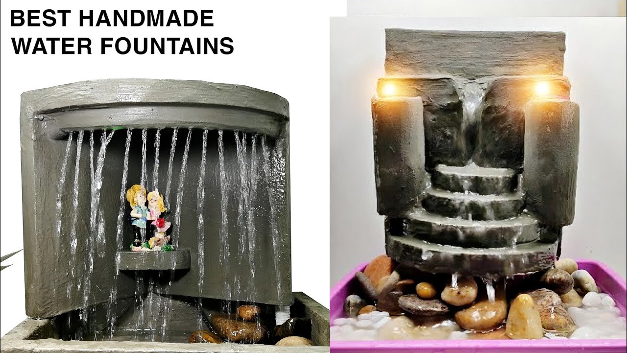 DIY Awesome Top 2 Indoor Tabletop Water Fountains | Best Handmade ...