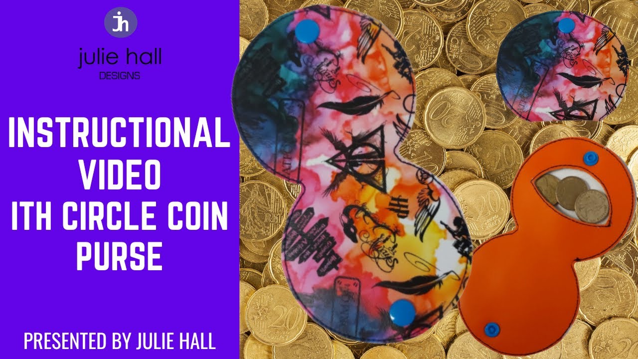 Circular Coin Purse In The Hoop - YouTube