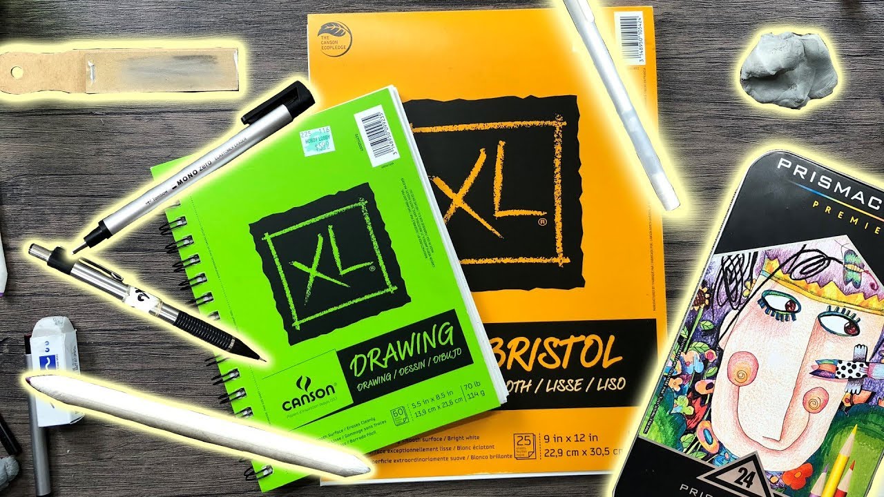 Drawing Materials I Use YouTube drawing-materials-i-use-youtube