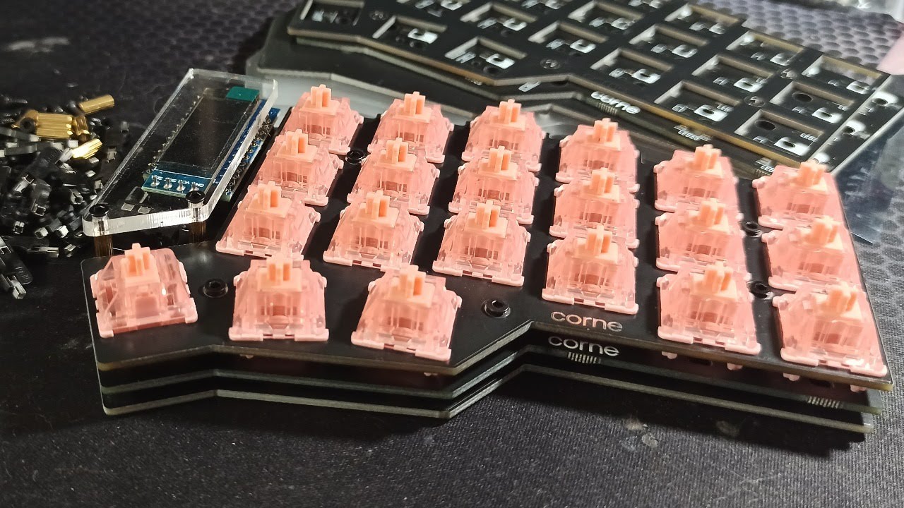 [Стрим] - Собираю crkbd Corne / Corne build stream - YouTube