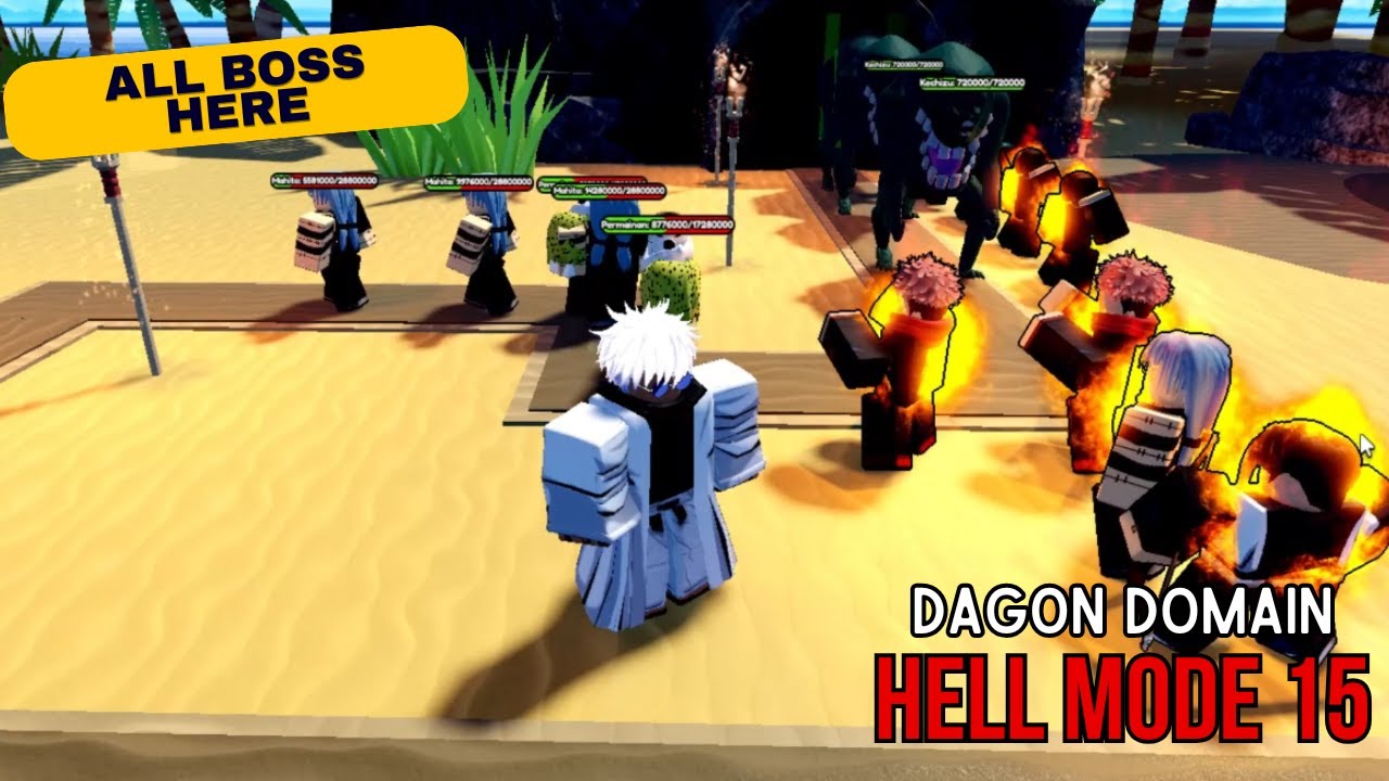 Hell Mode 15 - Dagon Domain - Sorcerer Tower Defense - Roblox - YouTube