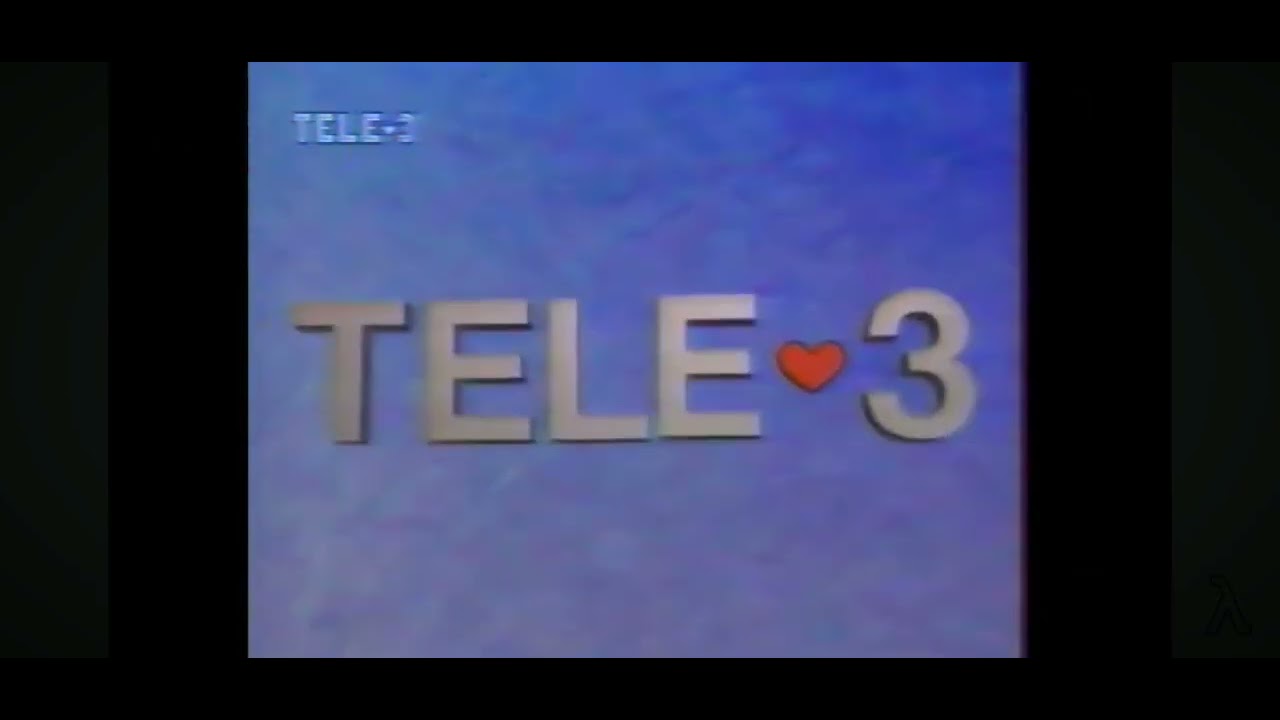 TELE 3 Lithuania - ident 1993-1997 (3) - YouTube