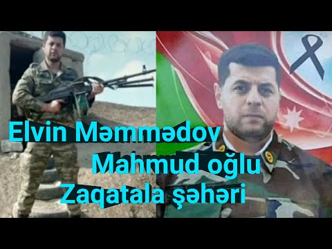 Şəhid Elvin Məmmədov Mahmud oğlu -  Zaqatala şəhəri
