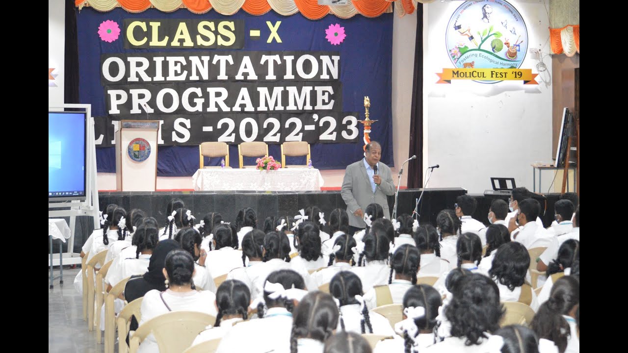 Orientation Programme - Class - X (Dt: 18/06/2022) - YouTube