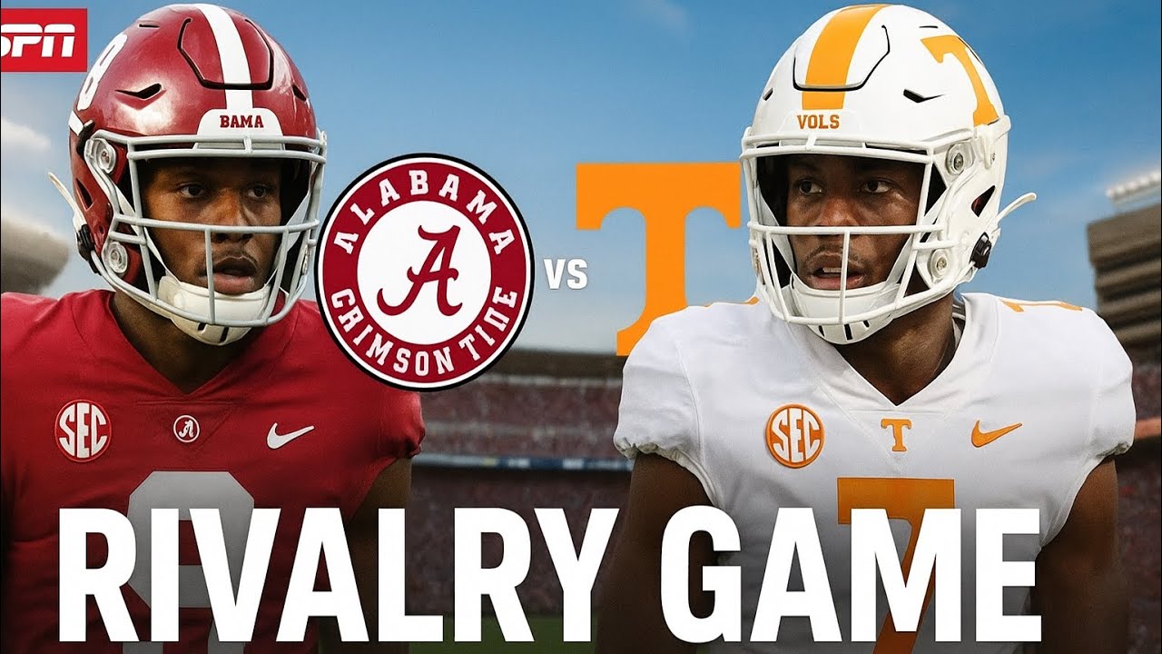 🔥 Alabama vs Tennessee! SEC rivals clash in an epic showdown you can’t ...