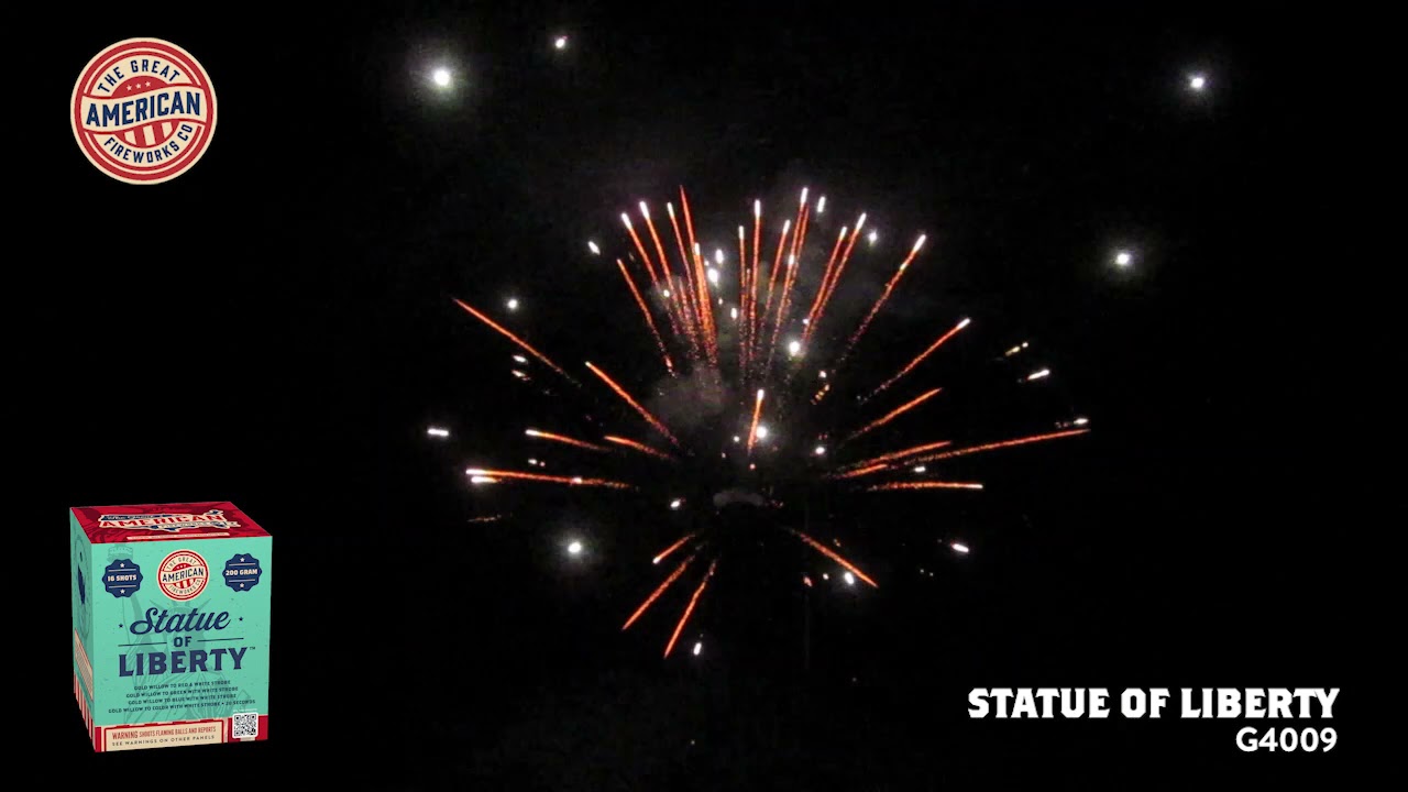 Statue Of Liberty by The Great American Fireworks Co. - YouTube
