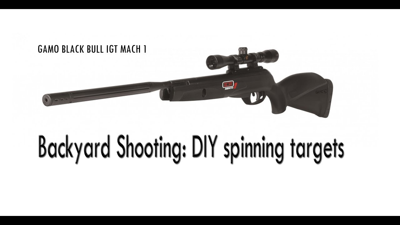 DIY spinner targets for Airgun - YouTube