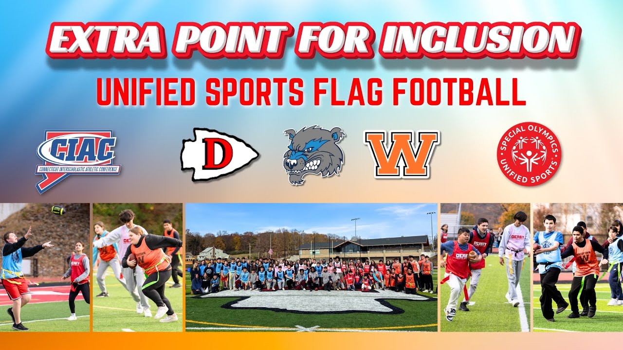Extra Point for Inclusion: Unified Flag Football - YouTube