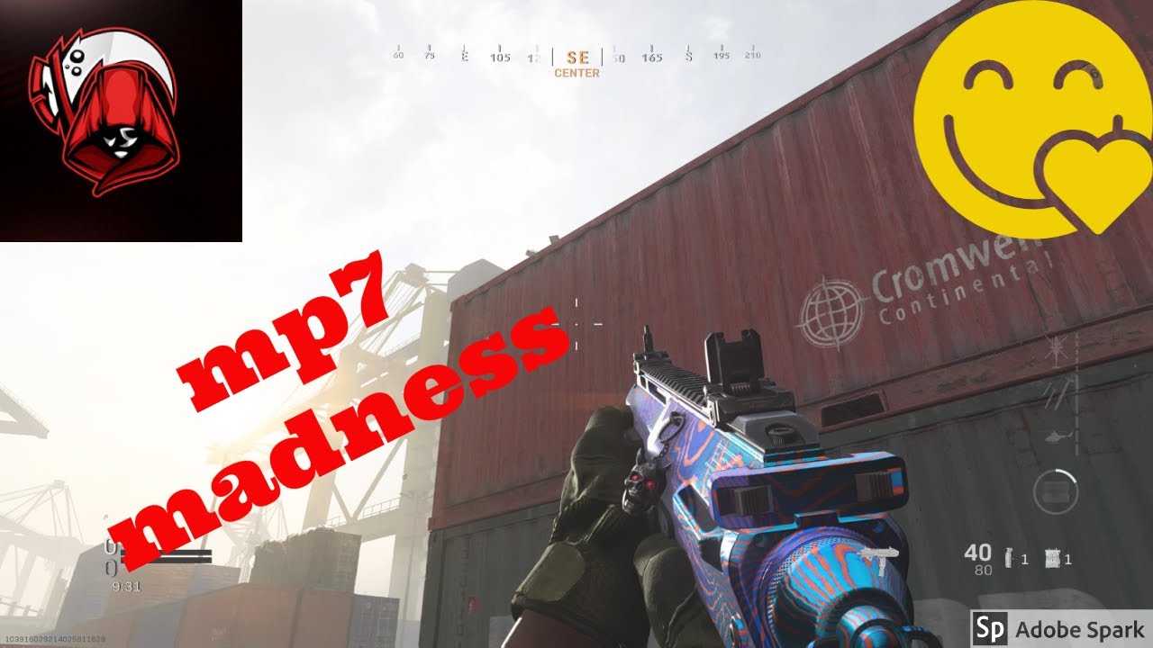 This gun is insane!! Mw mp7 shipment hardcore highlights - YouTube