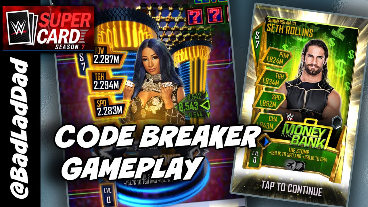 Sasha Banks Code Breaker Gameplay WWE SuperCard S7 Ep09 YouTube sasha-banks-code-breaker-gameplay-wwe-supercard-s7-ep09-youtube