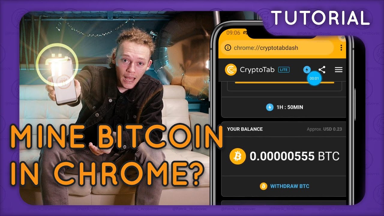 How I easily mine BITCOIN in CHROME browser on my PC and old phones ...