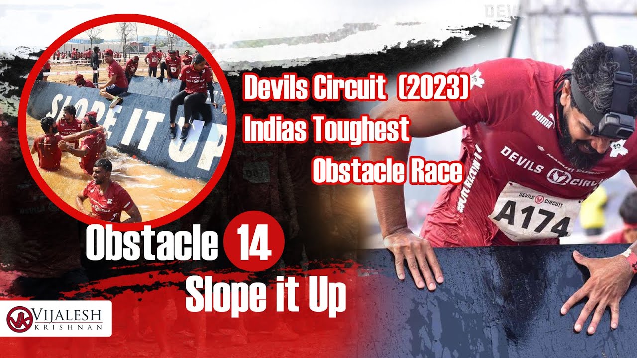 Devils Circuit Mumbai 2023 (Obstacle 14) - Slope it Up - YouTube