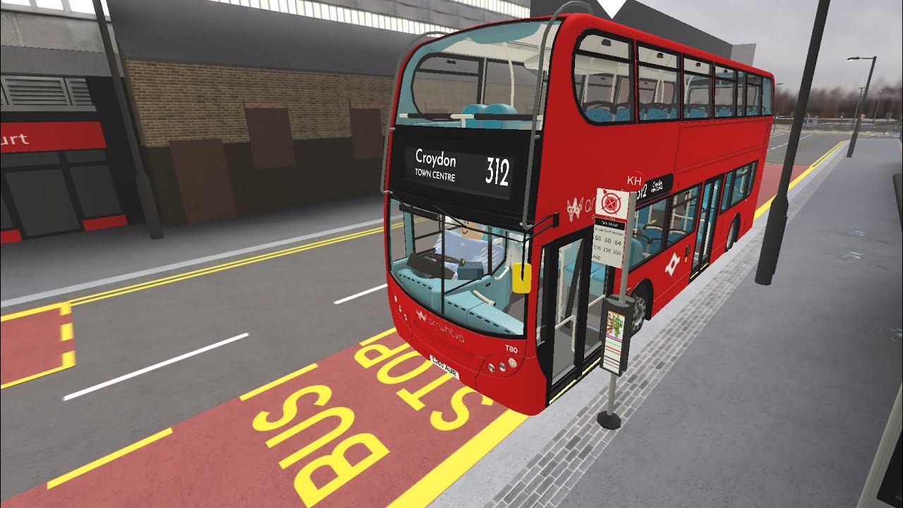 (Route Getting Extended Tommrow) 312 Trip to Croydon Town Centre ...
