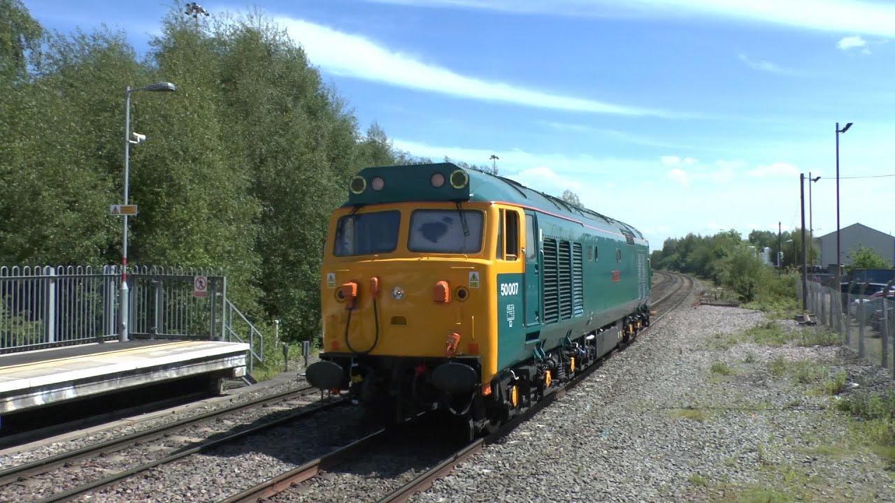 Class 50007 Hercules on 0Z50 from Nuneaton. 21/05/14 - YouTube