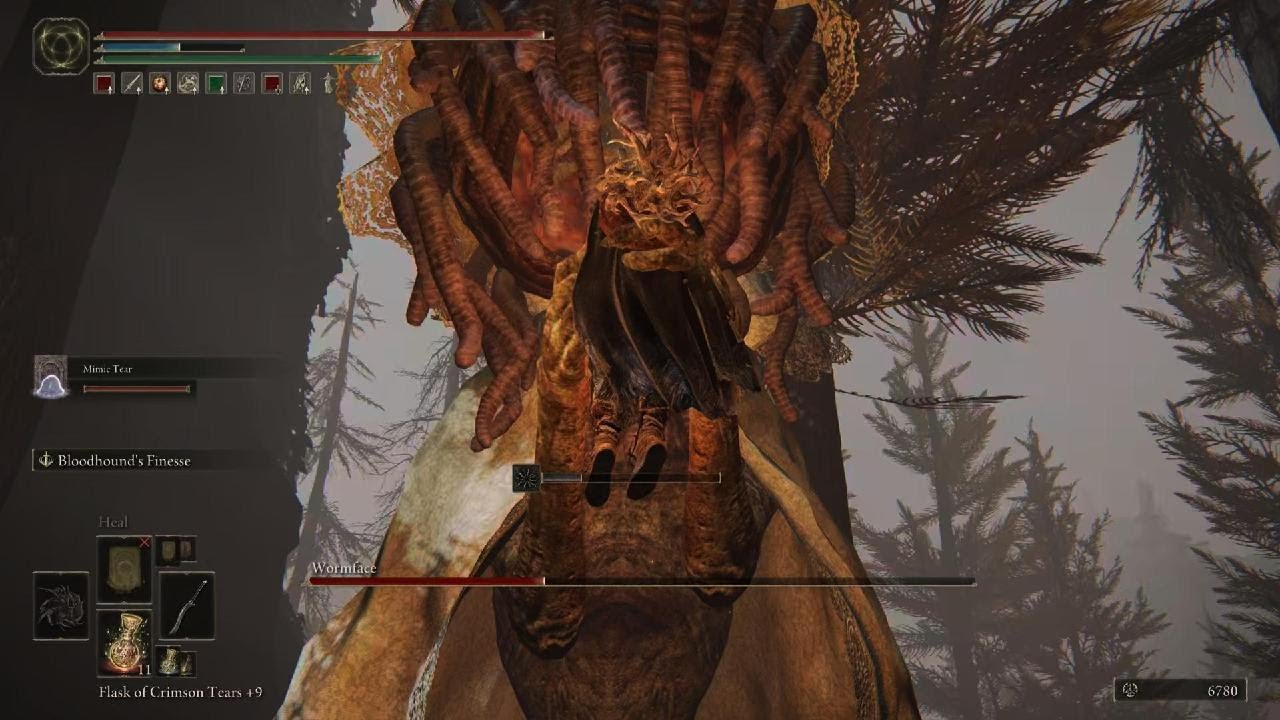 Elden Ring Worm Face Boss Fight - YouTube