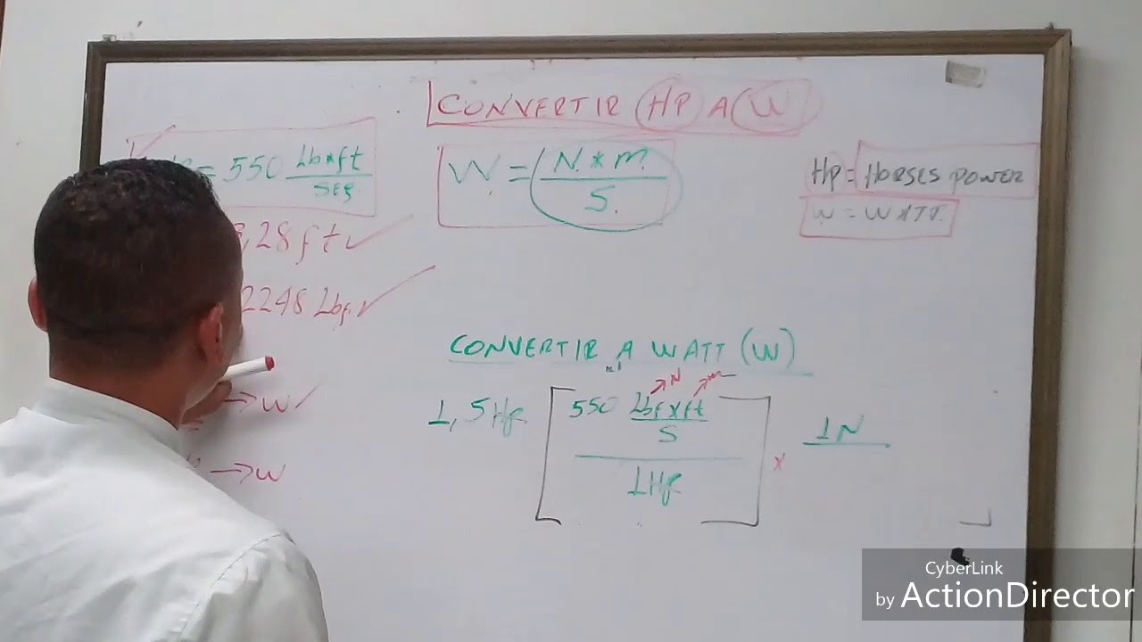 CONVERTIR HP A WATTS YouTube convertir-hp-a-watts-youtube