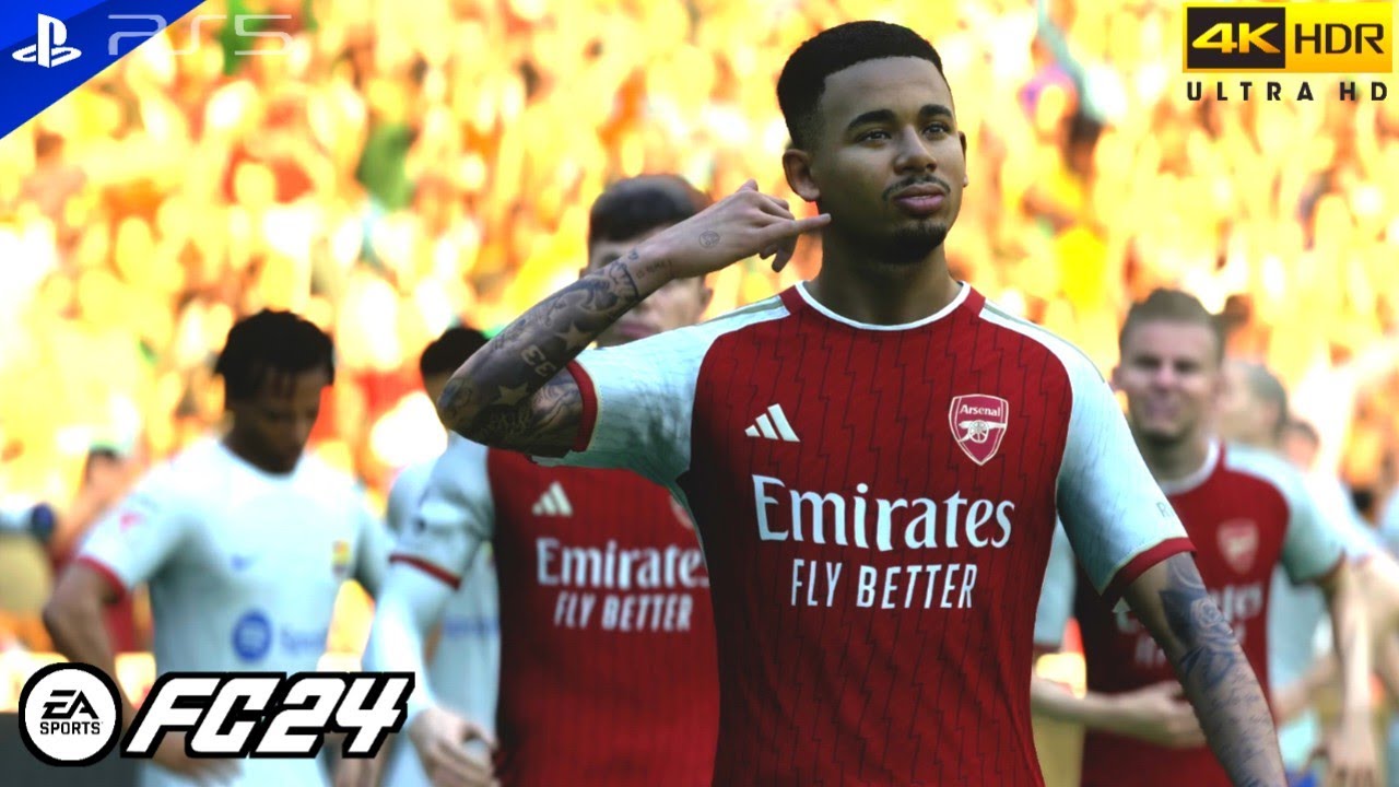 EA Sports FC 24 - Arsenal Vs Barcelona | Friendly Match PS5 [4K 60FPS ...