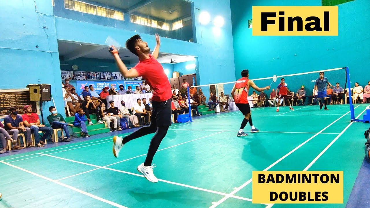 Badminton Finals | Venkat/Ayush vs Harshal/Aaditya | Badminton Doubles ...