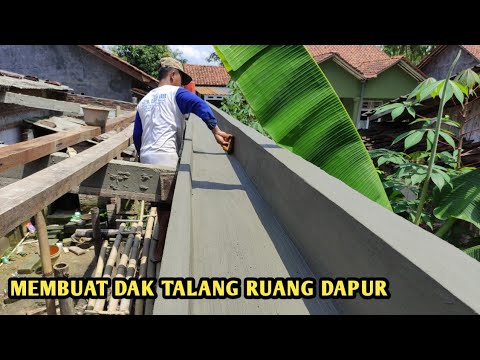 Cara membuat dak talang - YouTube