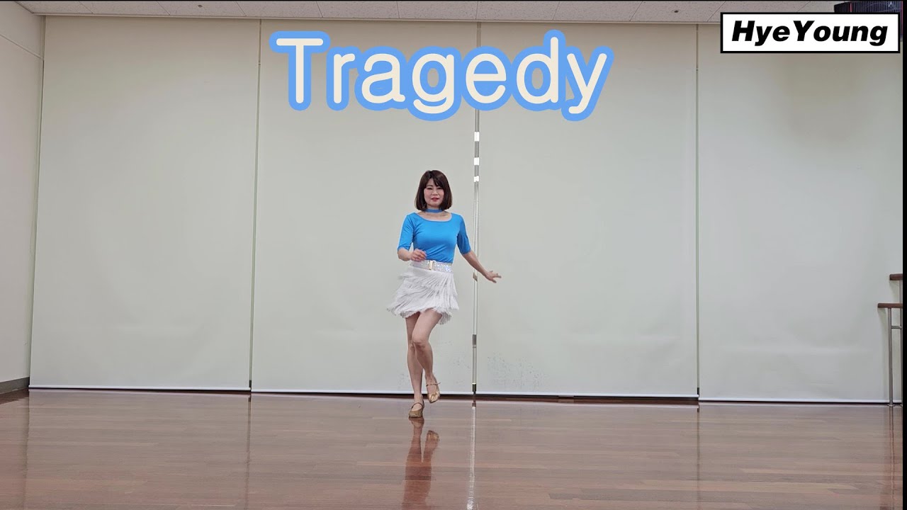 Tragedy Line Dance- Improver - YouTube
