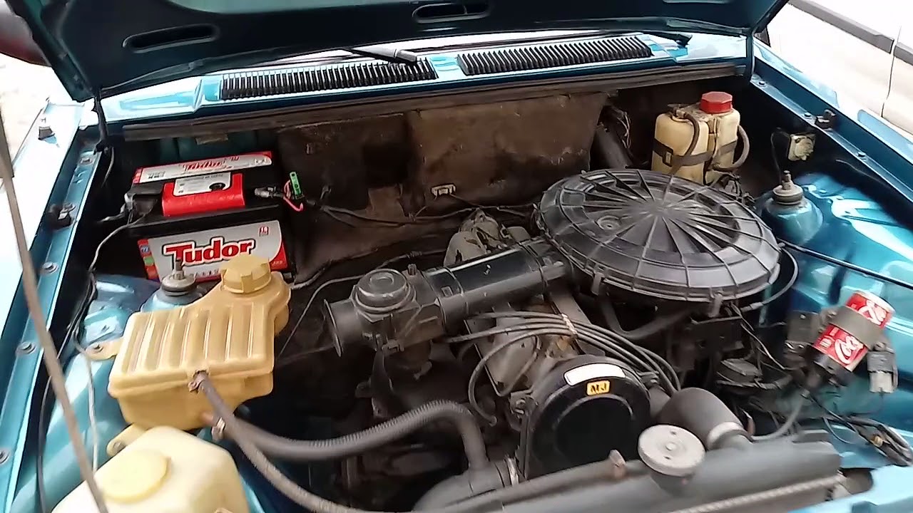 Chevette DL 1.6/S Álcool 1992 - Funcionando o motor - YouTube