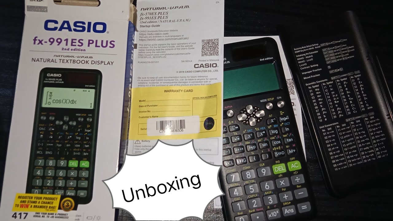 Get The Fx-991 Es Plus Calculator From Rokomari! This Authentic ...