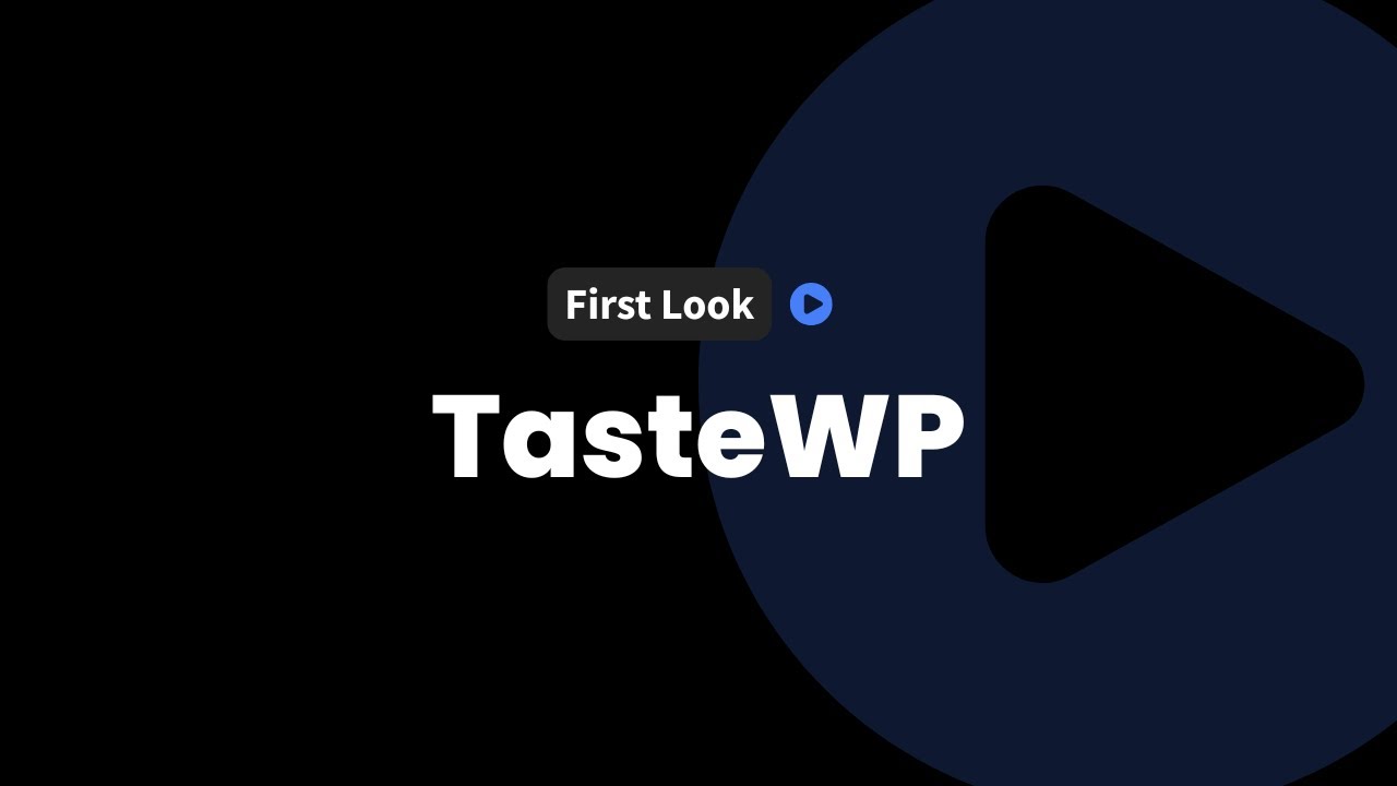 InfluenceWP - First Look - TasteWP - YouTube