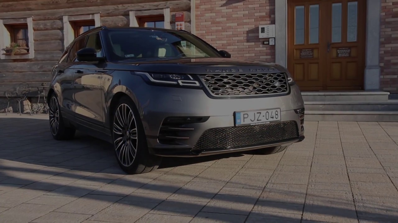 2018 range rover velar D300 AT AWD R-dynamics HSE - test - YouTube