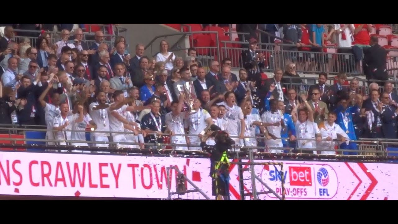 CREWE 0 CRAWLEY TOWN 2 - Crawley Town fans view of the League Two Play ...
