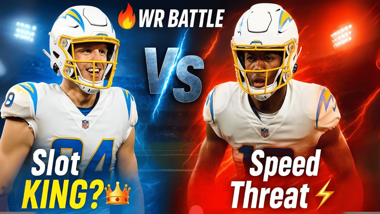 ⚡️ Chargers' WR Room Is STACKED! Who Will SURVIVE This Roster War? 🔥👀 ...