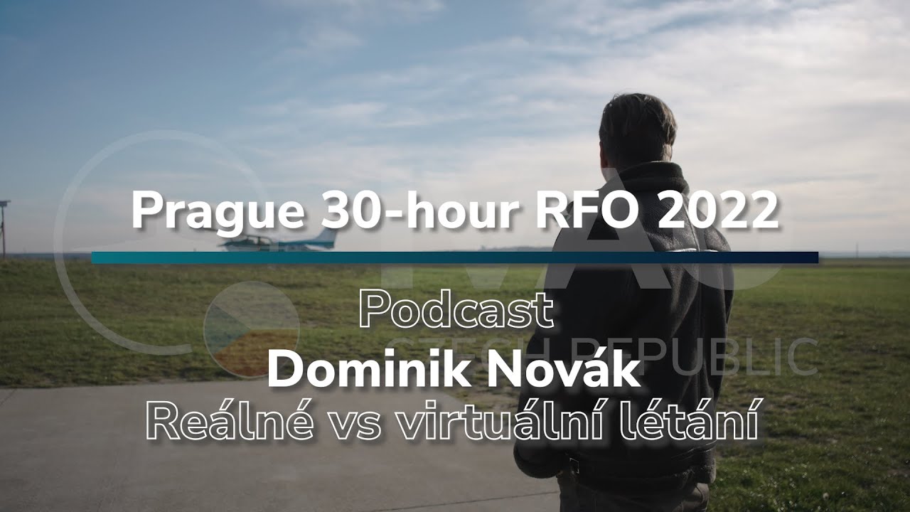 IVAO Czech Republic | Podcast | Dominik Novák | Virtuální vs reálné ...