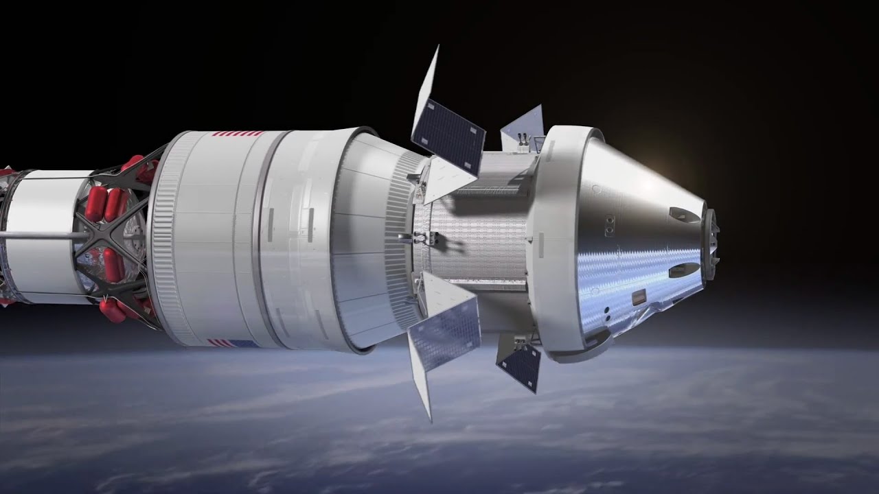 Orion's First Journey: Exploration Mission-1 | Space Video - YouTube
