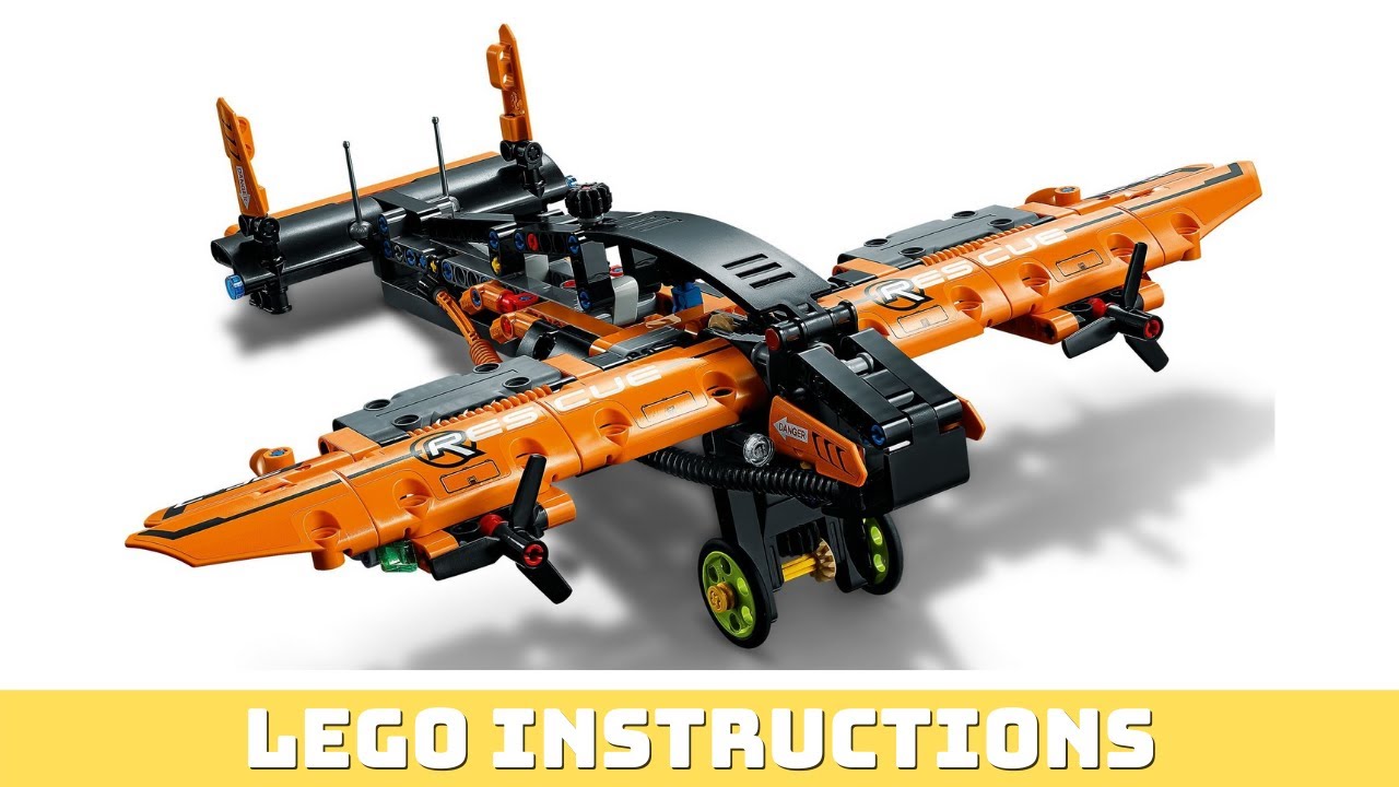 LEGO instructions | Technic | 42120 B-model | Twin-Engine Aircraft ...