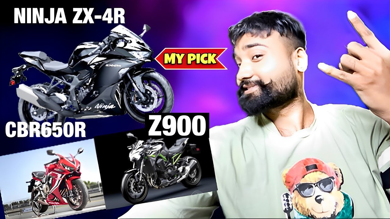 WHY i Prefer BUYING Kawasaki ZX-4R Over Z900 and CBR650R! - YouTube